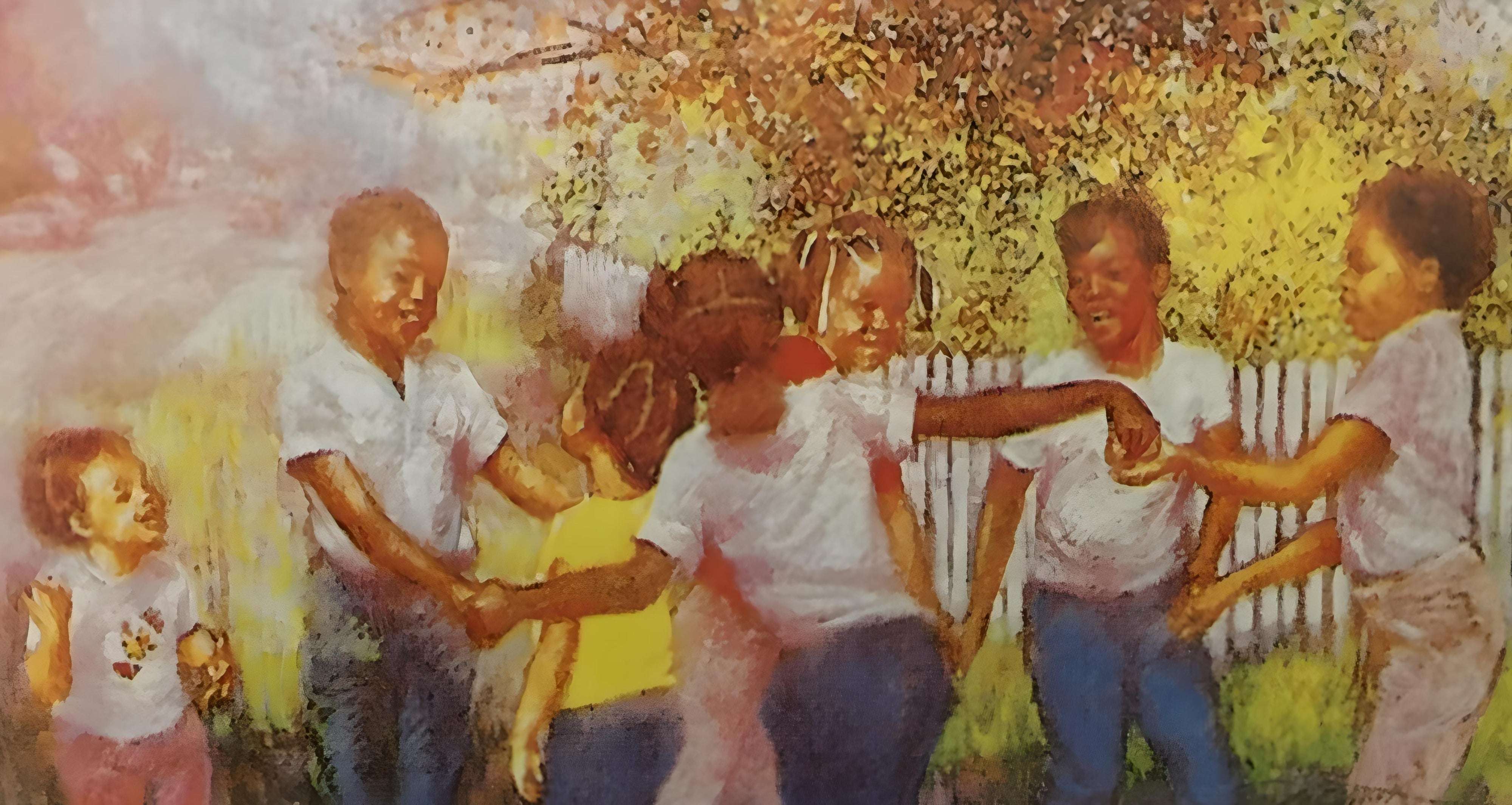 Sally Walker: African American Children's Art - Unframed