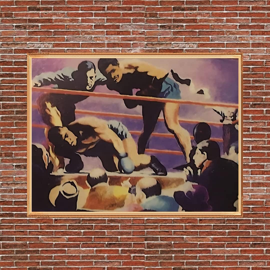 Main Event / Art by Taylor Gurley- Boxing & Black Sports Art